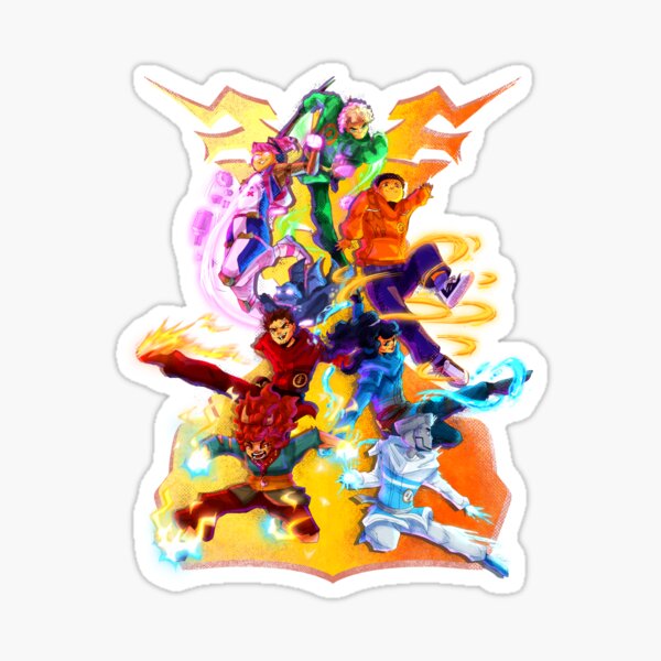 "Dragons Rising Decal" Sticker for Sale by Gold07ArtStore | Redbubble