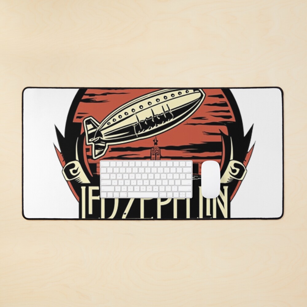 "Zep's Timeless Echo Ensemble" Sticker for Sale by OlesGrey | Redbubble