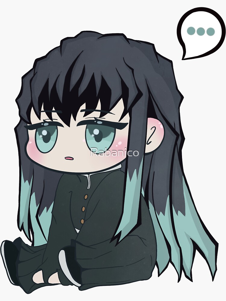 "Tokito Muichiro" Sticker for Sale by Rabanico | Redbubble