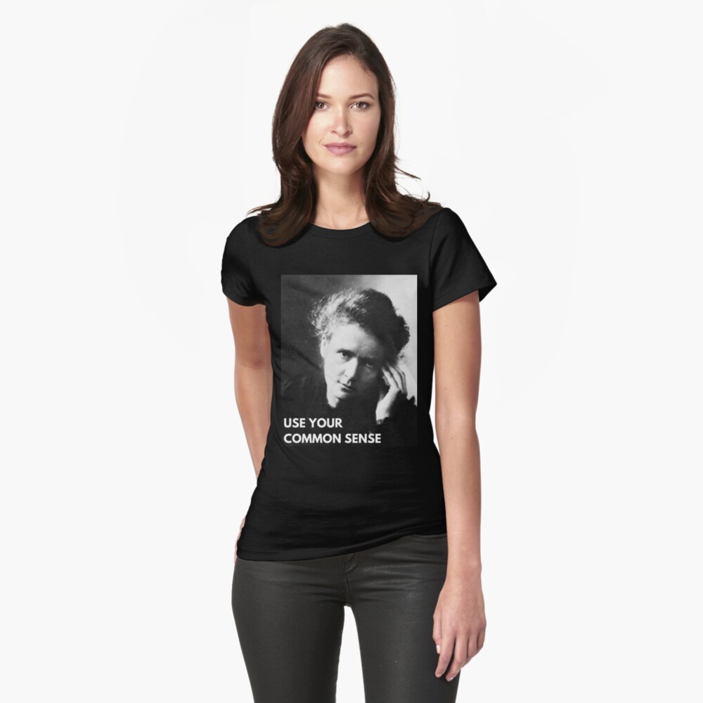 "use your common sense" Sticker for Sale by EMMonovi | Redbubble