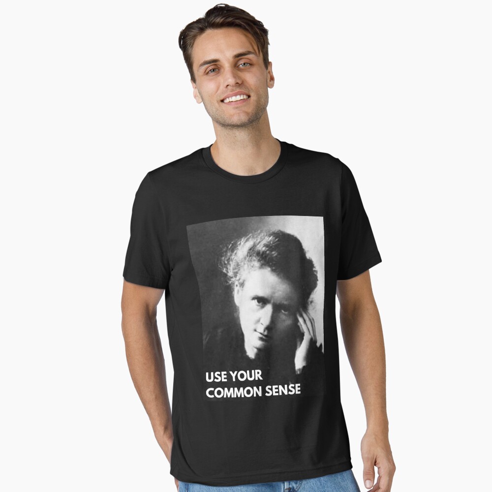 "use your common sense" Sticker for Sale by EMMonovi | Redbubble