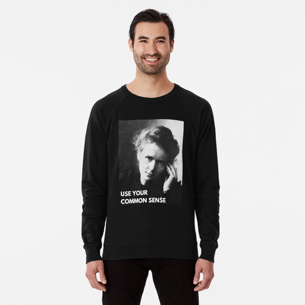 "use your common sense" Sticker for Sale by EMMonovi | Redbubble