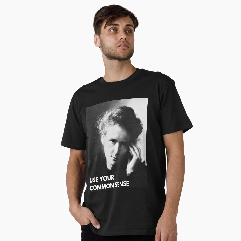 "use your common sense" Sticker for Sale by EMMonovi | Redbubble