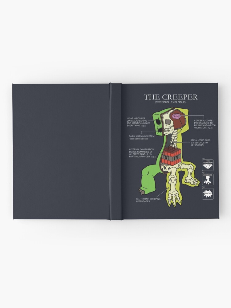 Minecraft Tapet Creeper Anatomy HugeDomains.com