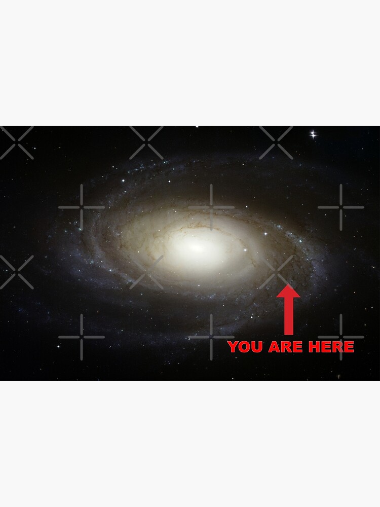 "You Are Here - Galaxy" Poster for Sale by ZepoPublishing | Redbubble
