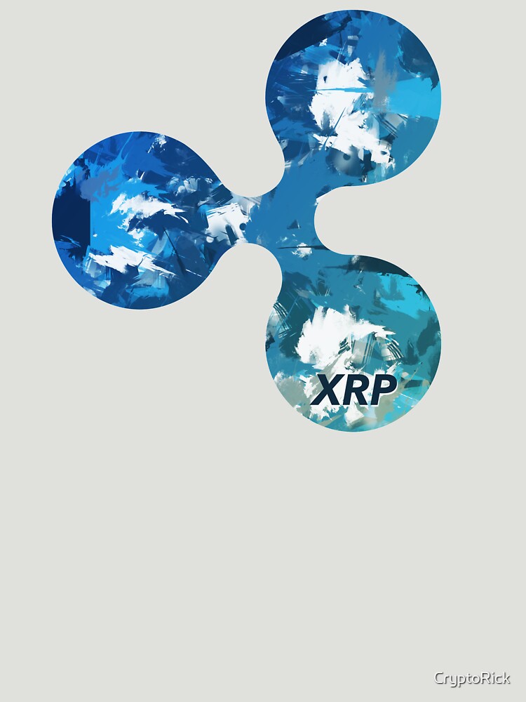 "Ripple XRP Logo Abstract" T-shirt for Sale by CryptoRick | Redbubble ...