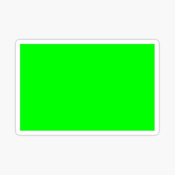 "Green background" Sticker for Sale by Burn38 | Redbubble