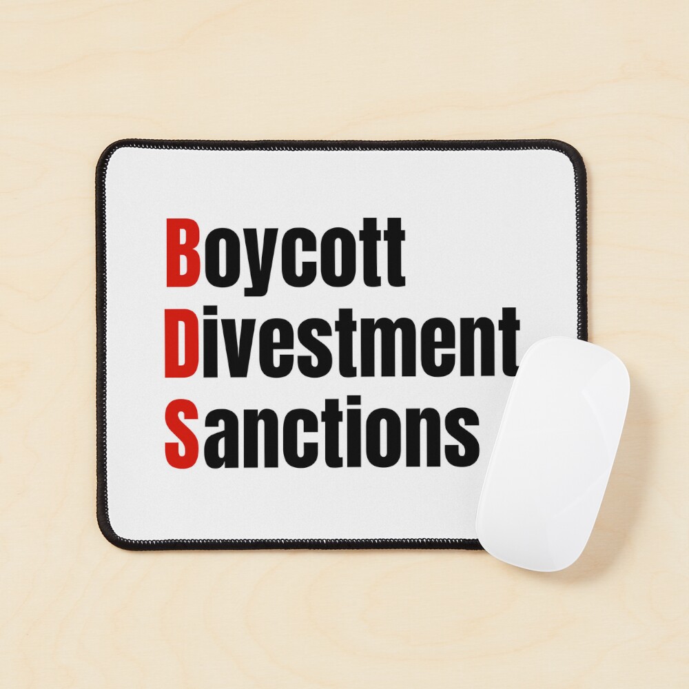 "Boycott Divestment Sanctions" Sticker for Sale by Randa Ranmania ...