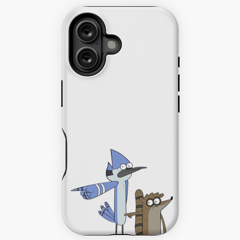"Mordecai and Rigby Pointing" Sticker for Sale by killzak | Redbubble