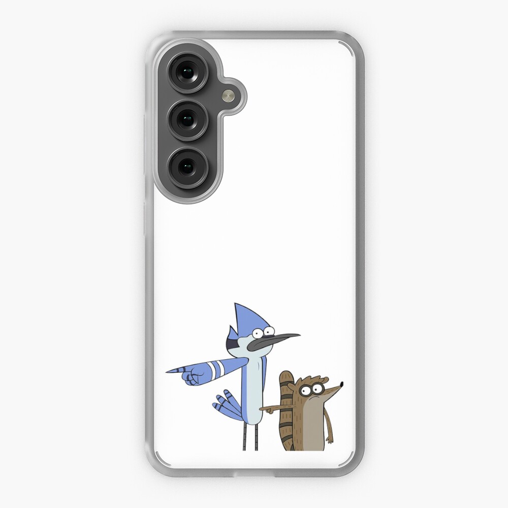 "Mordecai and Rigby Pointing" Art Print for Sale by killzak | Redbubble