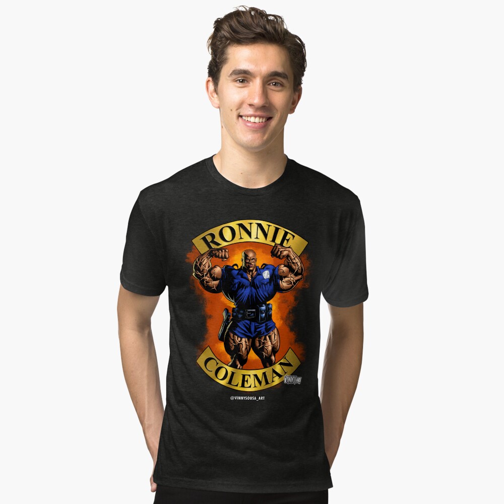 "Ronnie Coleman Police Officer" Sticker for Sale by VinnyartStore ...