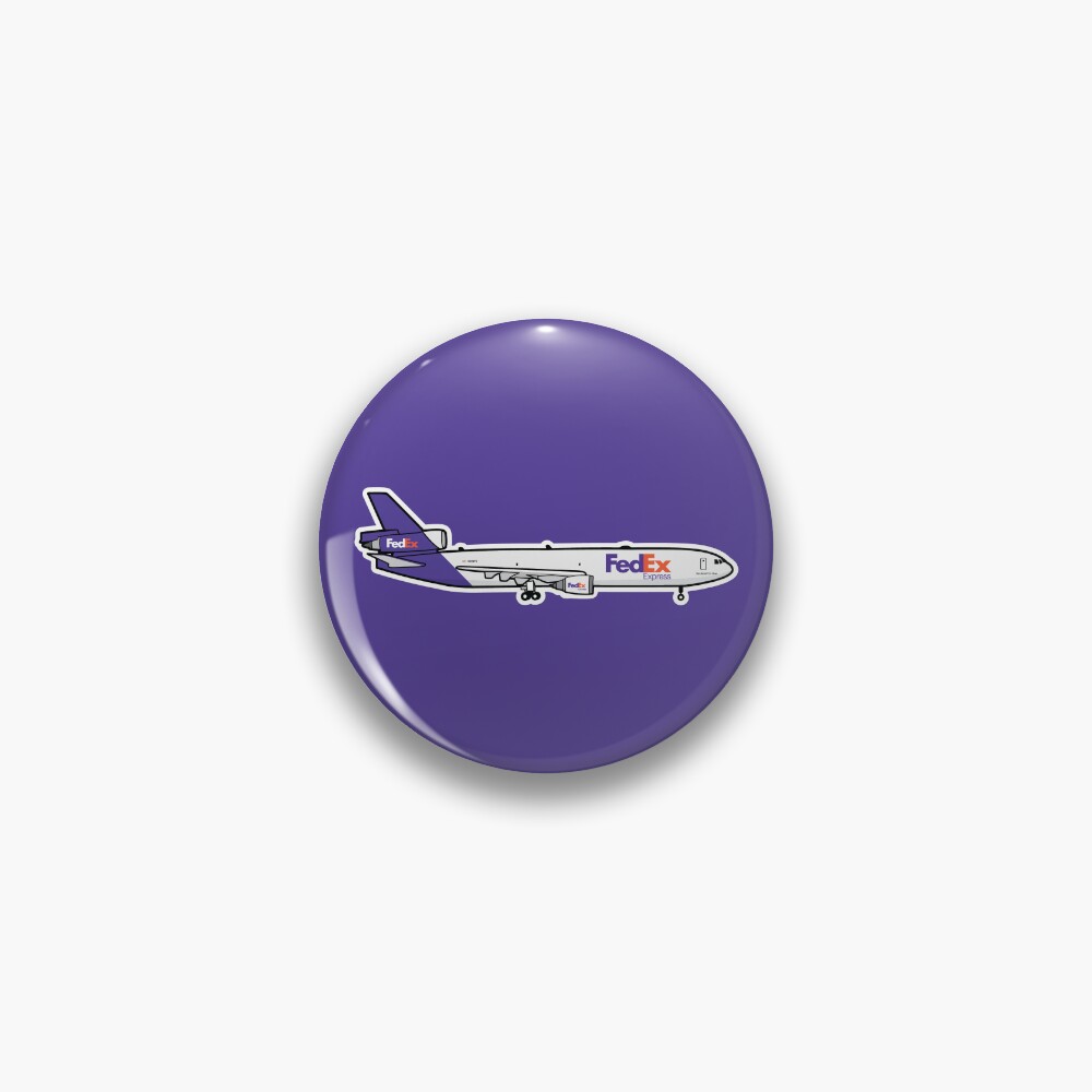 "Fedex DC-10 Cargo Plane" Sticker for Sale by PilotDecals | Redbubble