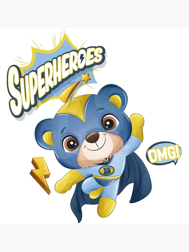 Cartoon Bears That Are Superheros