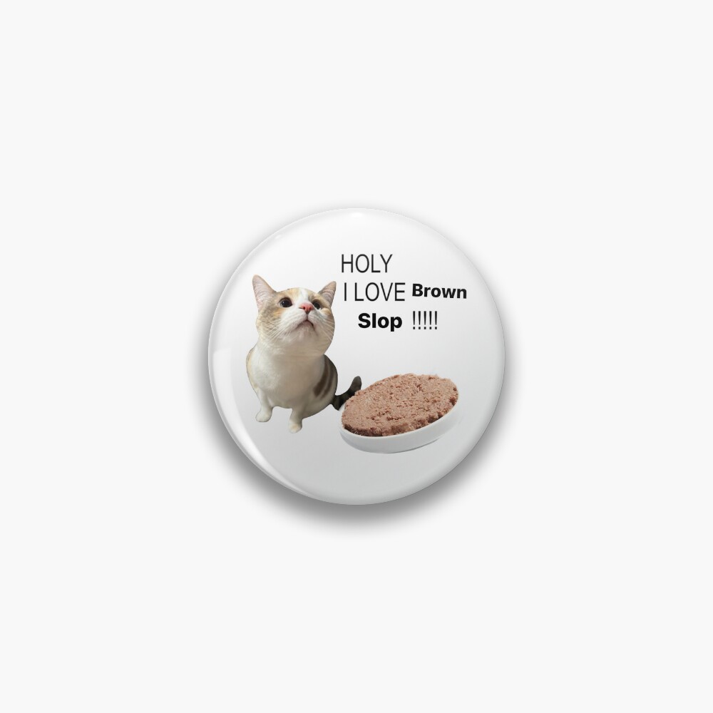 "Brown Slop" Sticker for Sale by fatfatpankocat | Redbubble