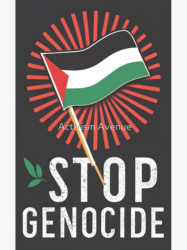 "Stop Genocide Palestine Flag - Palestine Peace - Free Gaza - Save Gaza ...