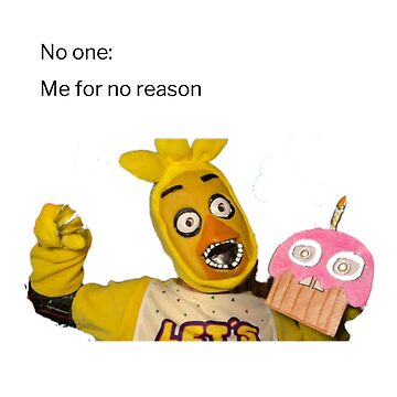 "Maya WInks ASMR Chica FNAF MEME" Sticker for Sale by IcedTeaChi ...