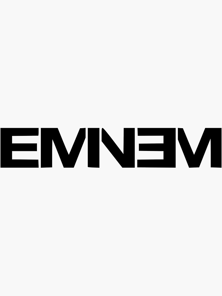 "Eminem " Sticker for Sale by studio-wood | Redbubble