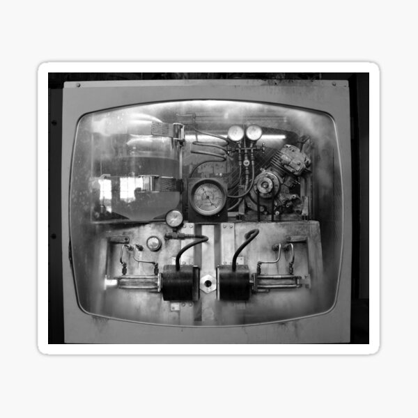 "1930s ice machine" Sticker by dltphoto | Redbubble