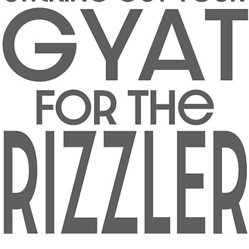 "Sticking out Your Gyat for the Rizzler" Art Board Print for Sale by ...