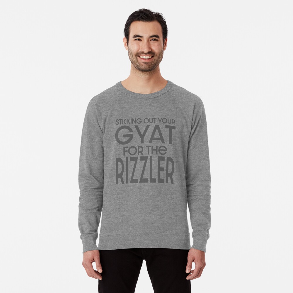 "Sticking out Your Gyat for the Rizzler" Sticker for Sale by flashman ...
