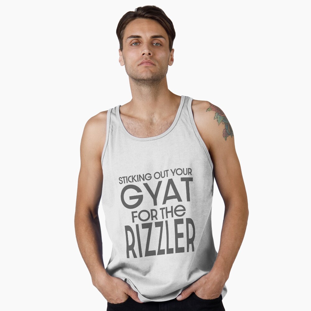 "Sticking out Your Gyat for the Rizzler" Sticker for Sale by flashman ...
