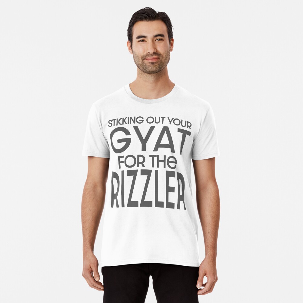 "Sticking out Your Gyat for the Rizzler" Sticker for Sale by flashman ...