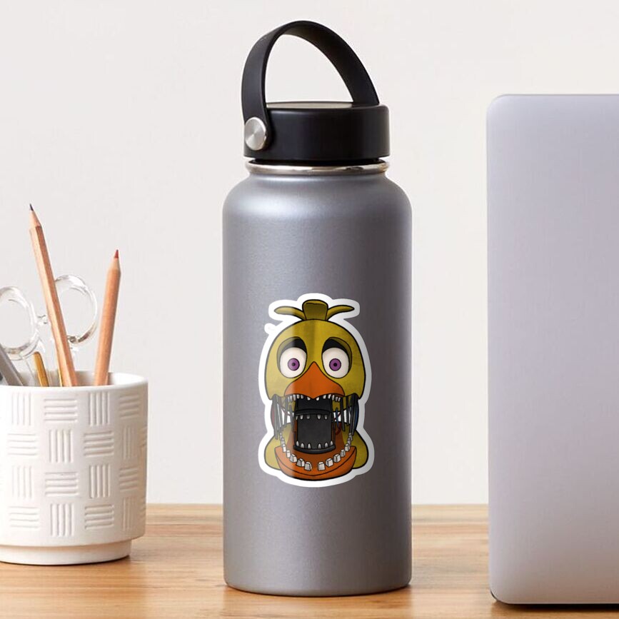 "Withered Chica" Sticker for Sale by Crows-Oddities | Redbubble