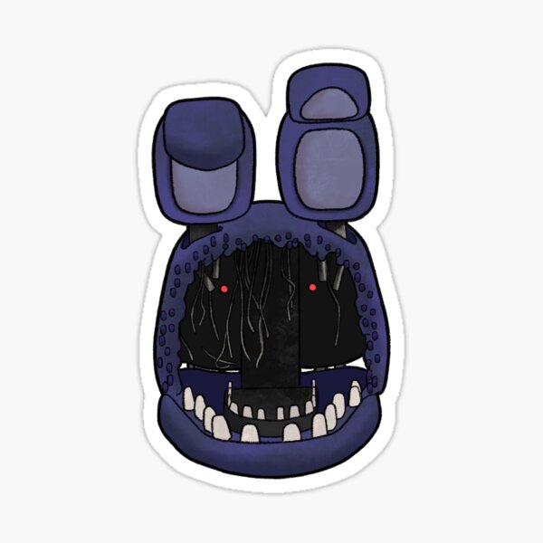 "Withered Bonnie" Sticker for Sale by Crows-Oddities | Redbubble