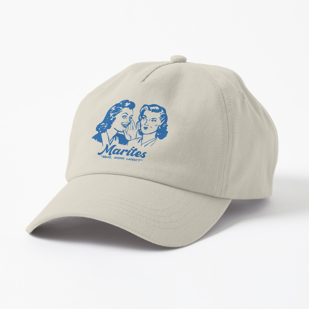 "CHISMOSA MARITES VINTAGE BLUE FILIPINA" Sticker for Sale by aydapadi ...