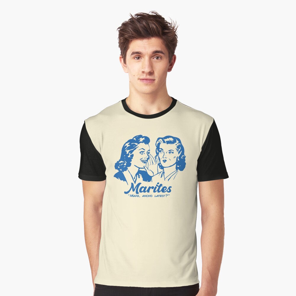 "CHISMOSA MARITES VINTAGE BLUE FILIPINA" Sticker for Sale by aydapadi ...