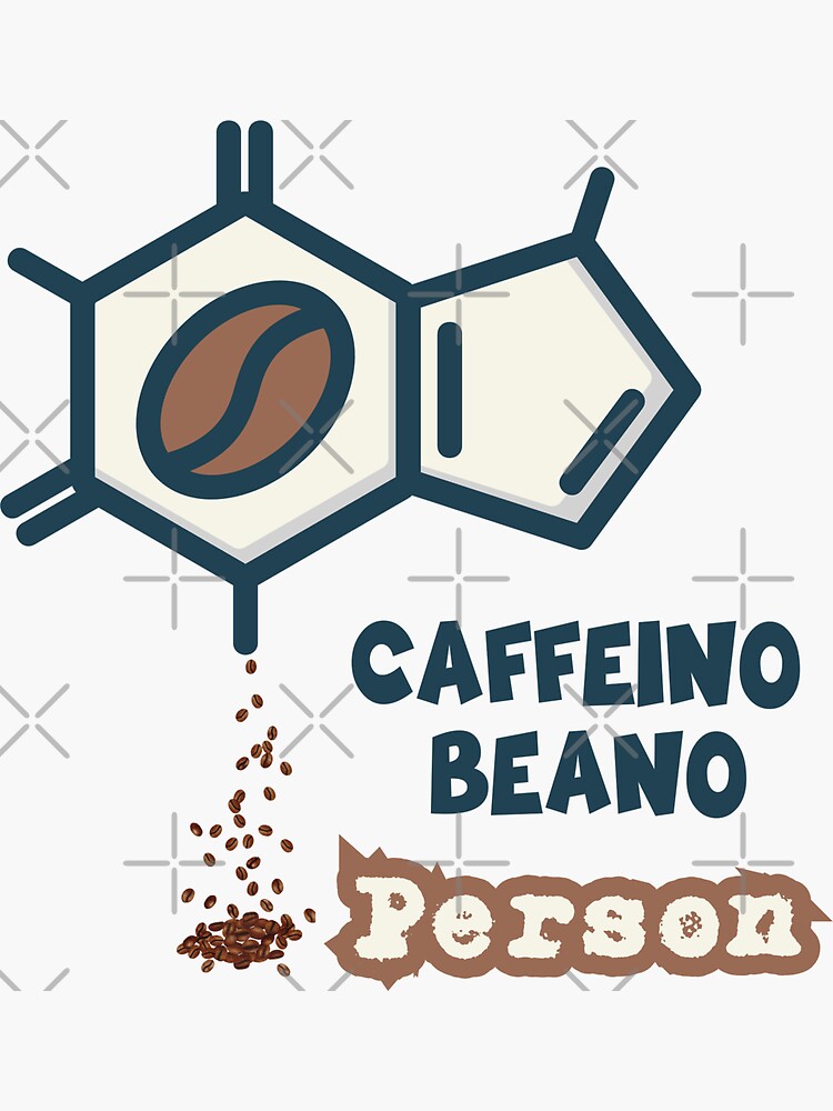 "Caffeino Beano person " Sticker for Sale by NurzZz73 | Redbubble