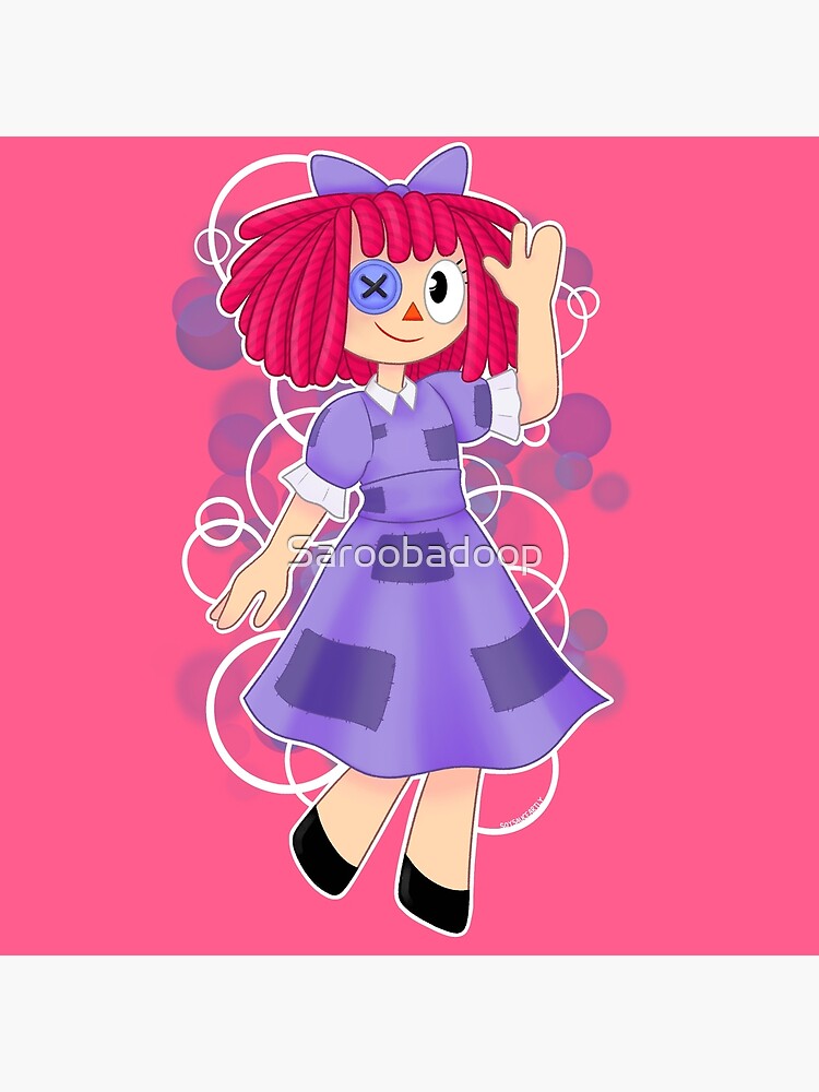 "Ragatha The Amazing Digital Circus" Poster for Sale by Saroobadoop ...