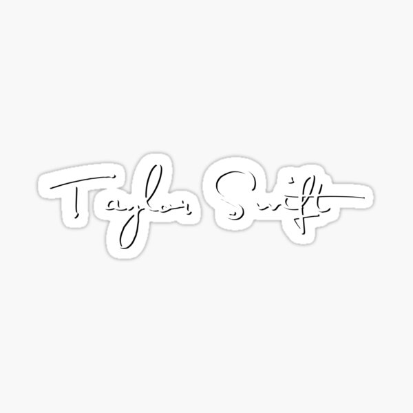 "taylor swift debut album title" Sticker for Sale by sofiasartshop ...