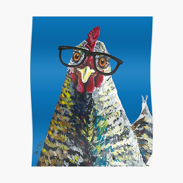 Craft Supplies & Tools Chicken knowledge poster The Chicken Alphabet ...