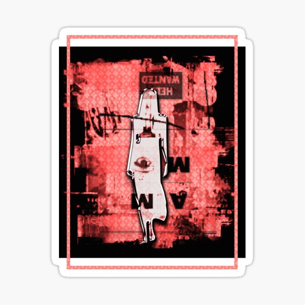 "Walk away (woman)" Sticker by Sinmara12 | Redbubble