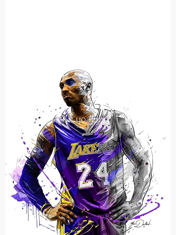 "KOBE DRaw 24" Poster by yoalpz | Redbubble