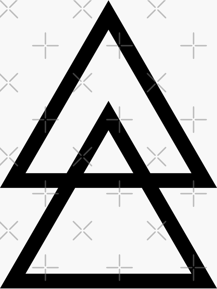 "Alan Wake 2 Cult of the Tree Symbol Simple" Sticker for Sale by ...