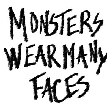 "Alan Wake 2 Monsters Wear Many Faces" Sticker for Sale by Nuuskavatti ...