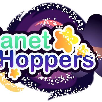 "The Official Planet Hoppers Logo!" Sticker for Sale by Artificial ...