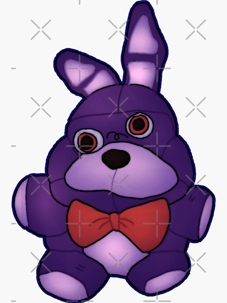 "bootleg bonnie." Sticker for Sale by DANTE ... | Redbubble