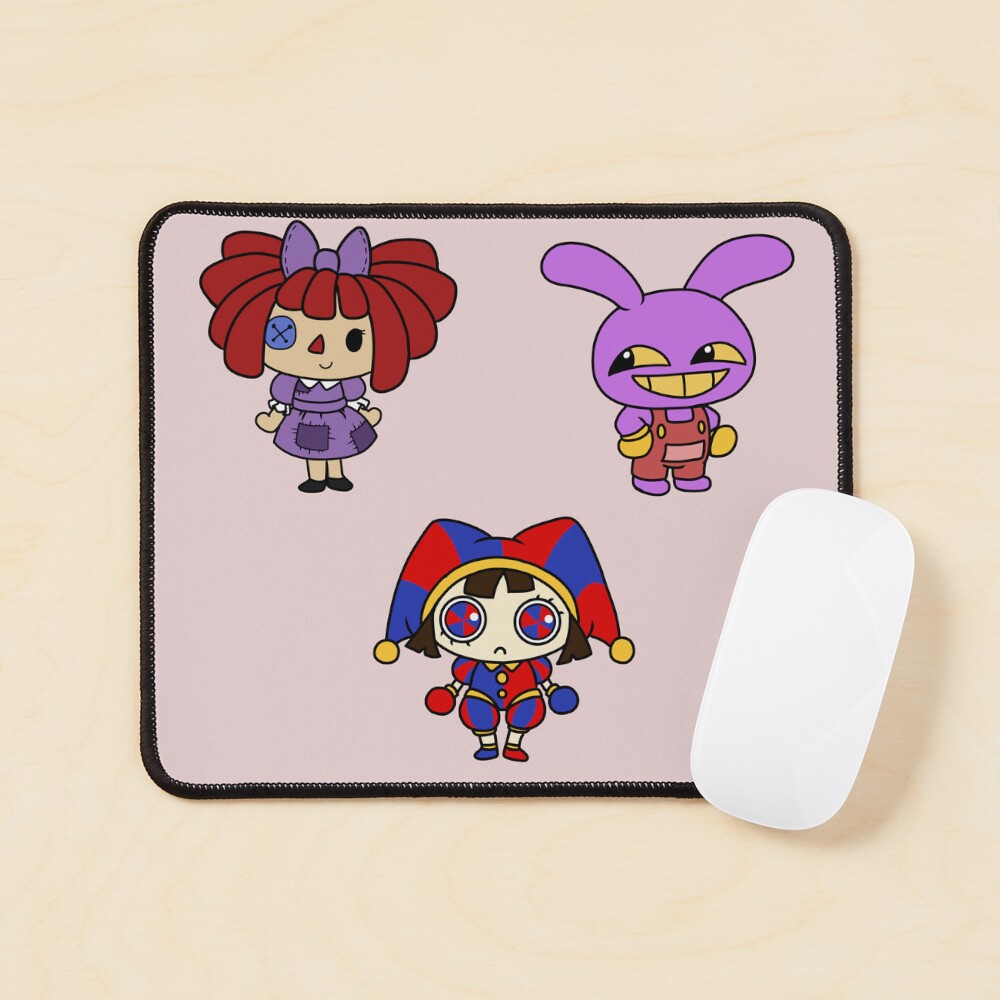 "pomni, ragatha and jax chibi" Sticker for Sale by EveryCuteThings ...