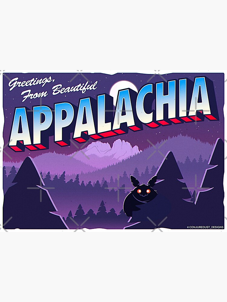 "Greetings, From Beautiful Appalachia - Print" Poster for Sale by ...