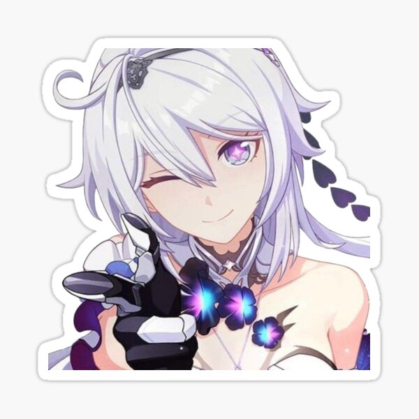 "Kiana Kaslana" Sticker for Sale by artisanbaguette | Redbubble