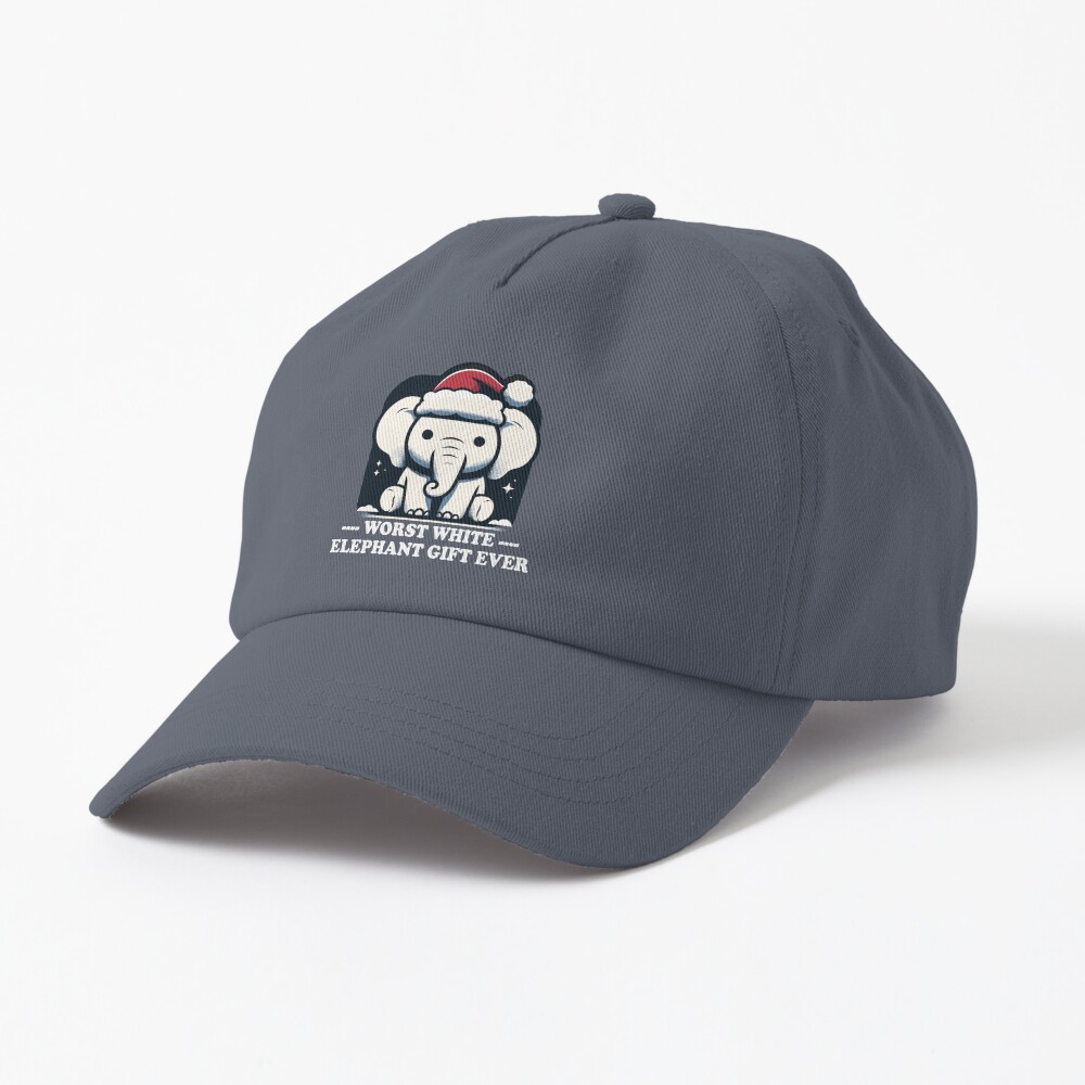 "Worst White Elephant Gift Ever Dumbfounded Elephant" Sticker for Sale ...