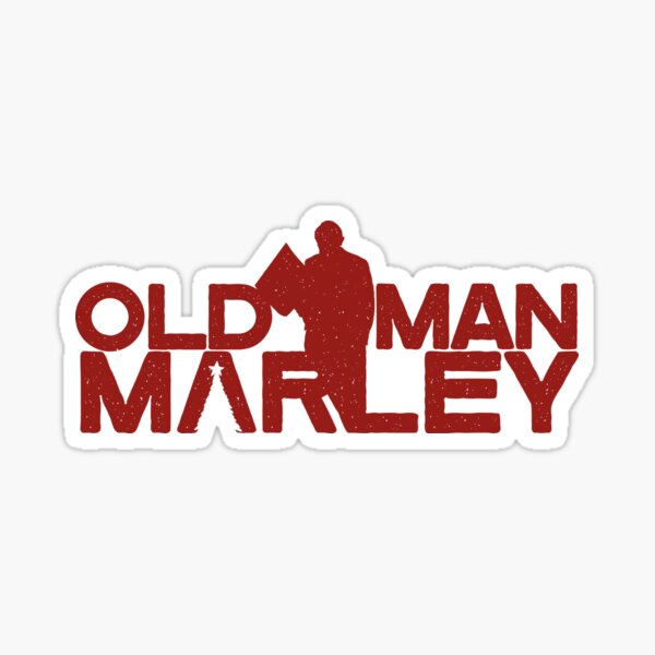 "Old Man Marley" Sticker for Sale by eoidesign | Redbubble