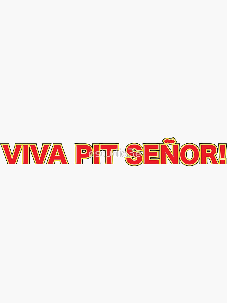 "VIVA PIT SENOR - CEBU PHILIPPINES" Sticker for Sale by estudio3e ...