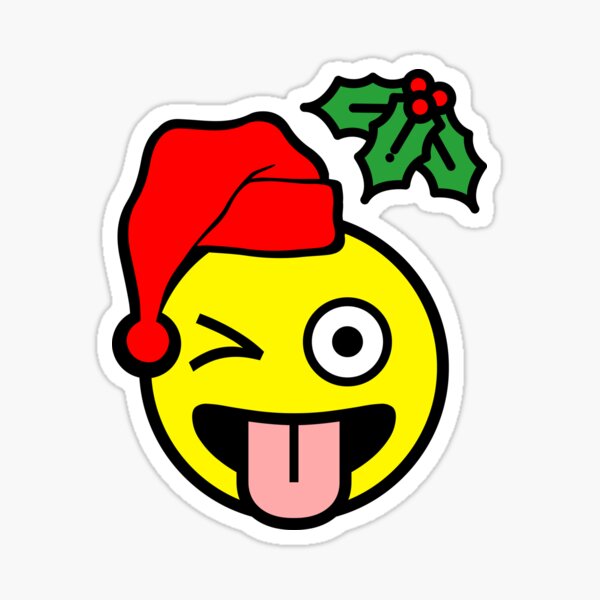 "Mistletoe Emoji" Sticker for Sale by milesromney | Redbubble
