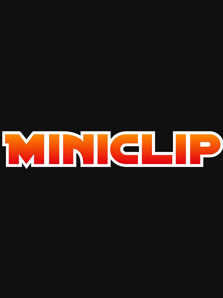 "MINICLIP Logo" T-shirt for Sale by mooimafish3 | Redbubble | miniclip ...