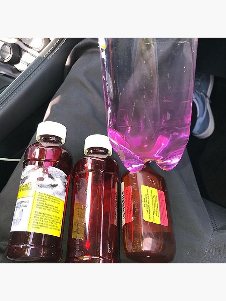 "Drank Purple Lean Pour Up in a Soda Wock" Acrylic Block for Sale by ...