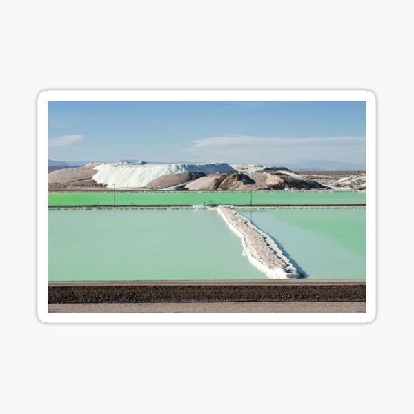 "Lithium evaporation ponds (C011/5715)" Sticker for Sale by ...